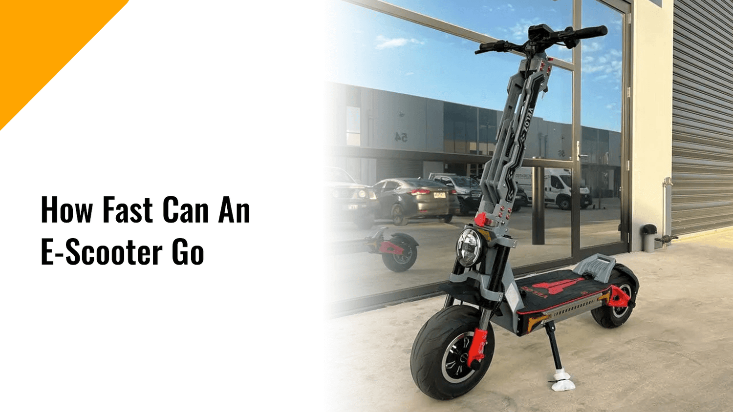 How Fast Can E-Scooters Go? Full Comparison Guide