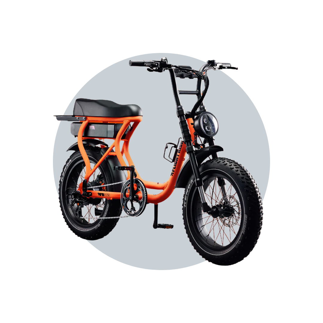 Flight Risk FR303 eBike - Orange: Powerful and Stylish